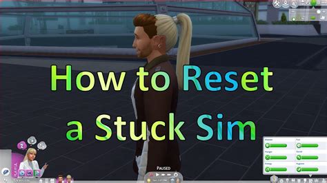 How To Reset A Stuck Sim YouTube