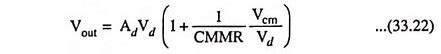 CMRR Of Op Formula Common Mode Rejection Ratio