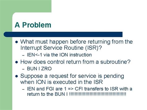 Interrupt Driven Io On The Mano Cpu Doing