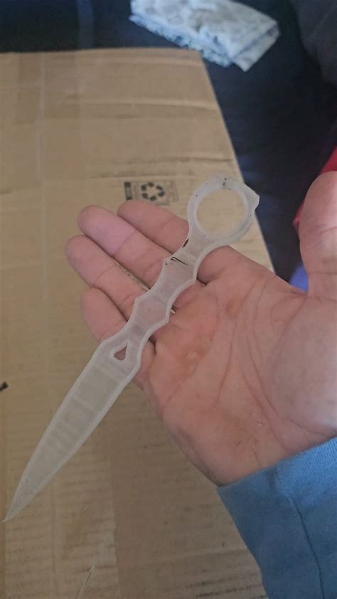 3d Printed Socp Dagger R Knives
