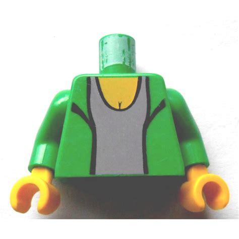 Lego Mary Jane With Green Jacket Torso Inventory Brick Owl Lego Marketplace