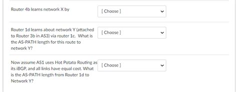 Solved Consider The Network Shown Below Suppose As1 And
