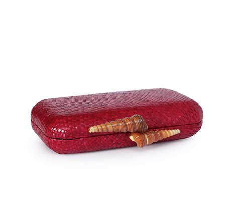 Audrey Cherry W Auger Shell Bago Handicrafts