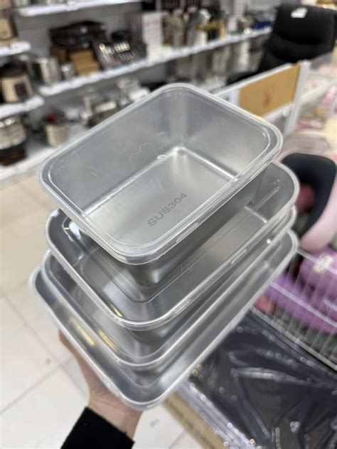 ган хоолны сав тагтай 1100мл 304 Sus