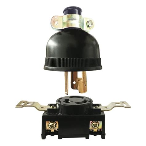 220v Thickened Pure Copper Three Hole Single Phase Power Socket Pure Copper Socket And Socket
