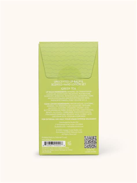 Pickleball Rally Lip Balm And Hand Lotion Set Studio Oh