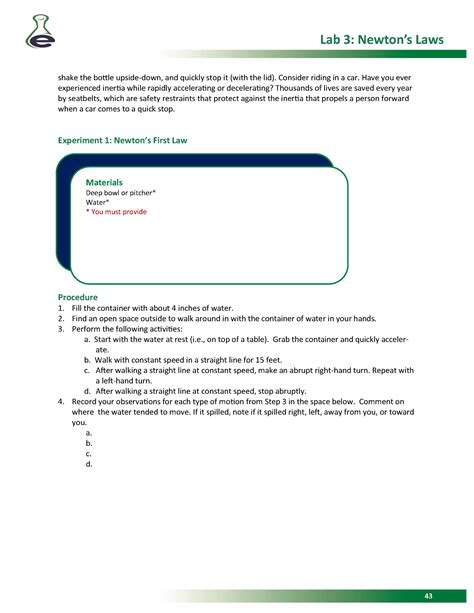 Solved Lab Newton S Laws Concepts To Explore Newton S Chegg Com