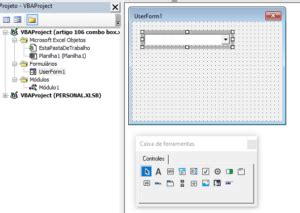 VBA Caixa de Combinação Automate Excel