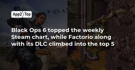 Black Ops 6 Topped The Weekly Steam Chart While Factorio Along With Its Dlc Climbed Into The