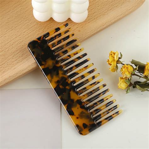 Vrorvz Retro Fine Tooth Hair Comb For Men And Women Detangler And Hair