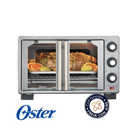 Horno Oster Con Freidora De Aire 25 Litros Puertas Francesas Tssttv25
