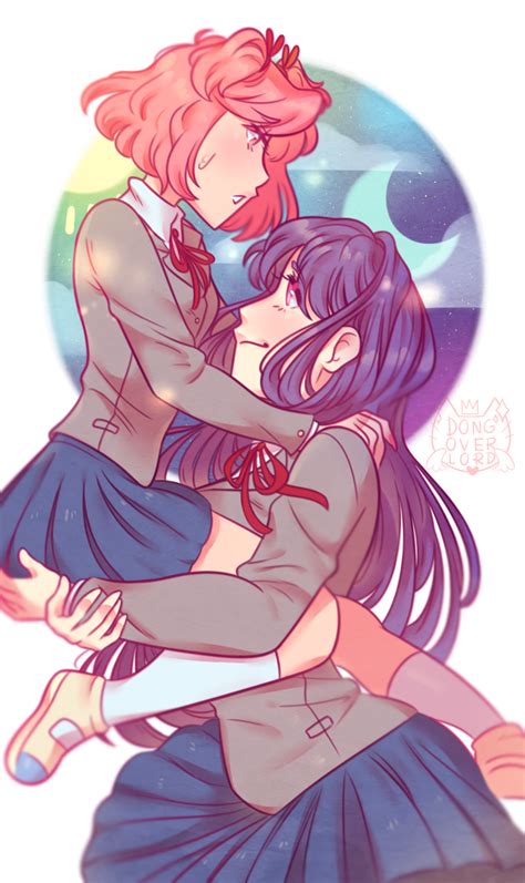 Natsuki Yuri By Dongoverlord On Deviantart