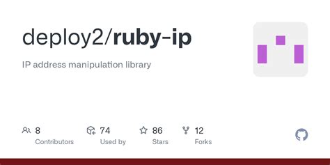 Github Deploy2ruby Ip Ip Address Manipulation Library
