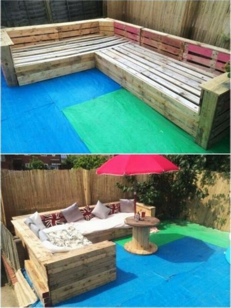 37 ไอเดีย “diy ม้านั่งจากไม้พาเลท” แข็งแรงน้ำหนักเบา ใช้งานได้จริง