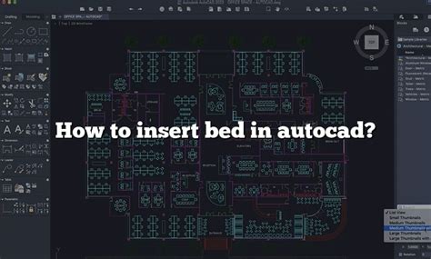 How To Insert Bed In Autocad Caddikt