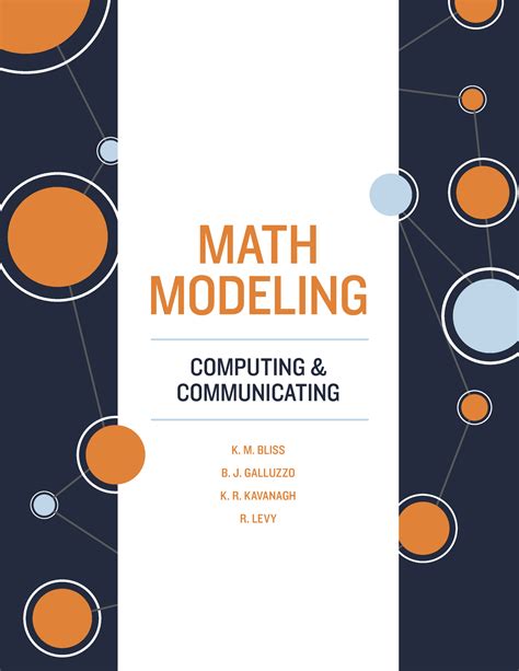 Siam Math Modeling Computing And Communicating Math Modeling K M