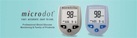 Microdot® Professional Blood Glucose Monitoring Systems For Ems And