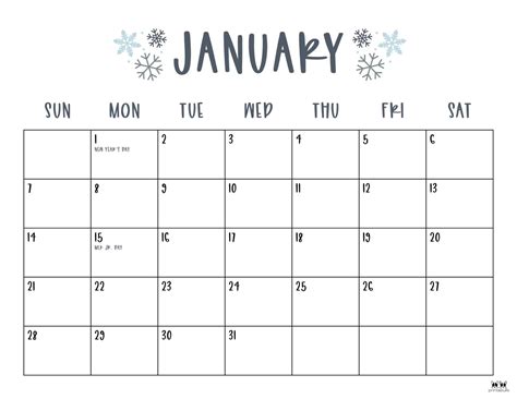 January 2024 Calendars 50 Free Printables Printabulk