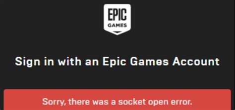 Fix Sorry There Was A Socket Open Error Epic Games Launcher AlfinTech Computer