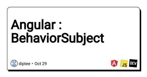 Angular Behaviorsubject Rdevto