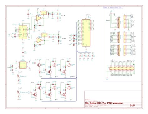 Old School 27xxx Eprom Programmer On An Arduino Mega An Almost All Parts On Hand Project
