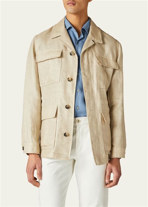 Loro Piana Mens Mojave Field Jacket Bergdorf Goodman