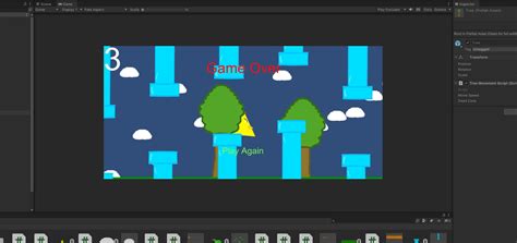 Help With Layering I Am Making A Flappy Bird Clone To Practice Since Im New To The Engine And