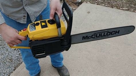 Mcculloch Pro Mac 10 10s Going On Ebay Youtube
