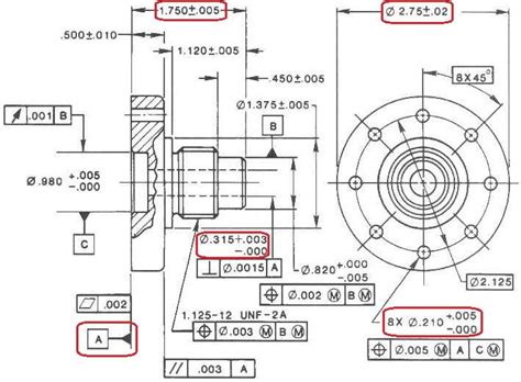 Quiz Question Answers Technical Drawing Mechanical Design
