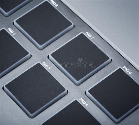 Midi Keyboard Pads Stock Image Image Of Midi Electric
