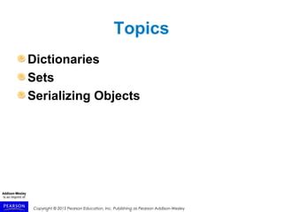 Python Dictionaries And Sets Ppt Programming Languages Computing