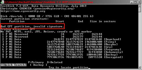 Get Stuck In Bad Gpt Partition Invalid Signature Fix It Now