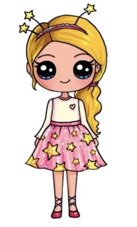 Kawaii Girl Drawings At Sandra Willis Blog