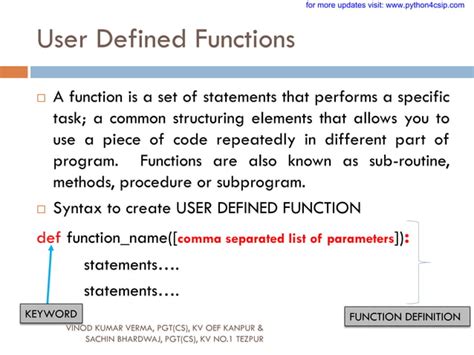 Computer Science Notes Of Functions Chapter Pdf Programming Languages Computing