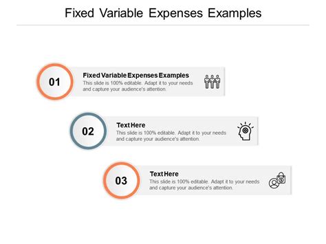 Fixed Variable Expenses Examples Ppt Powerpoint Presentation Layouts Slideshow Cpb