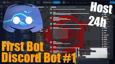 How To Make Your Own Discord Bot Hosted 2424h For Free Discord Bot