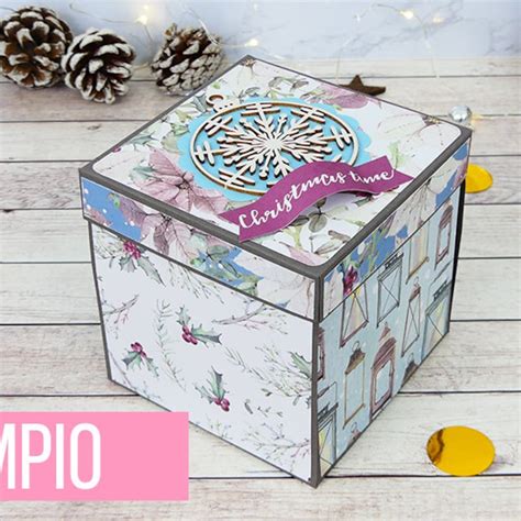 Exploding Box Svg Etsy