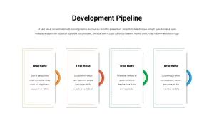 Development Pipeline PowerPoint Template SlideBazaar