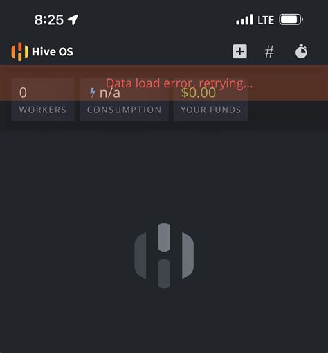 Hiveos App Error Rhiveos2