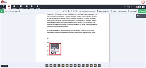 Fillable Control Fields Rpost Help Center