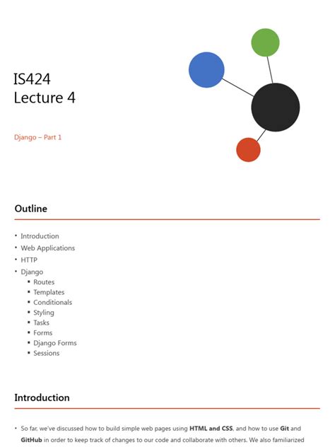 Lecture 4 Django Part 1 Pdf Websites World Wide Web