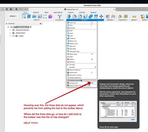 Solved Unable To Customize The Toolbar Autodesk Community