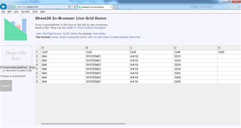 Date Issue In While Importing Csv In Ie 11 · Issue 974 · Sheetjssheetjs · Github