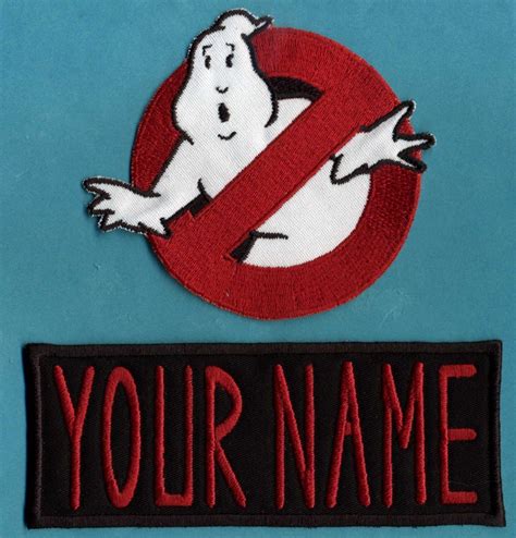 Ghostbusters Name Tag Printable