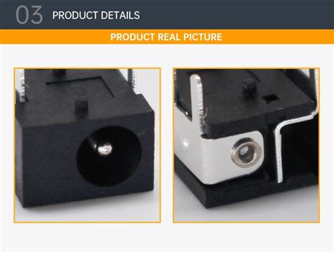 China Dc Power Socket Dc Female Connector For Smt Dc Power Adapter Interface Dc033a 3 5 1 35mm 3