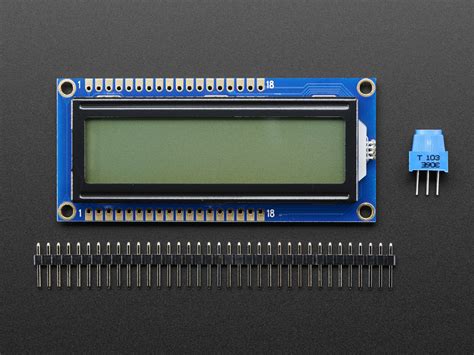 Rgb Backlight Positive Lcd 16x2 Extras Black On Rgb Id 398 Adafruit Industries Unique