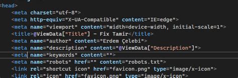C How Can I Add If Condition For Viewdata Metatag Stack Overflow