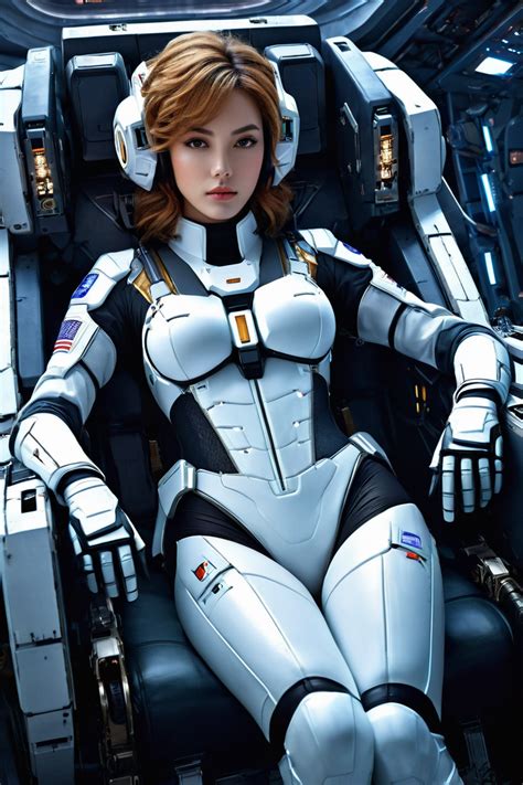 Gorgeous Girl In Astronaut Suit By Kastellen Playground