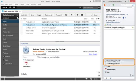 Creating A New Microsoft Dynamics Crm Opportunity From Ibm Notes Knowledge Base Linkpoint360