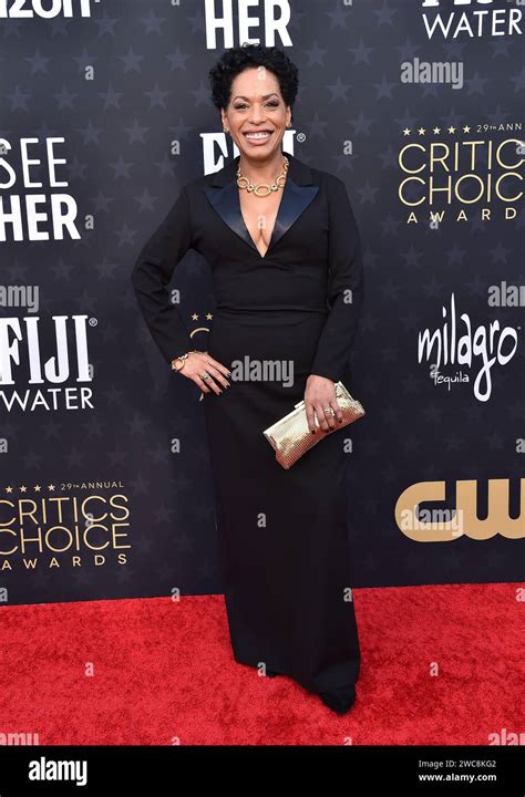 Santa Monica Usa 14th Jan 2024 Liza Colon Zayas Arriving At The